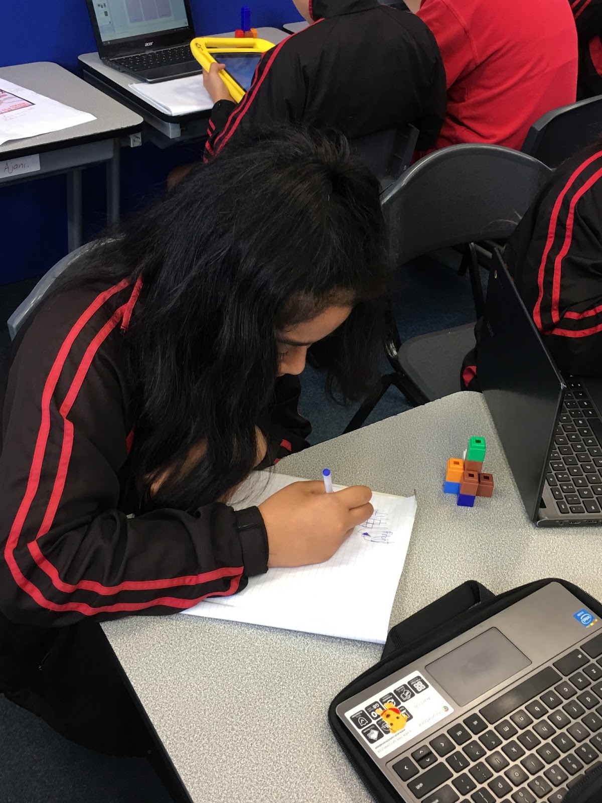 Angels @ Pt England School: Geometry making rockets