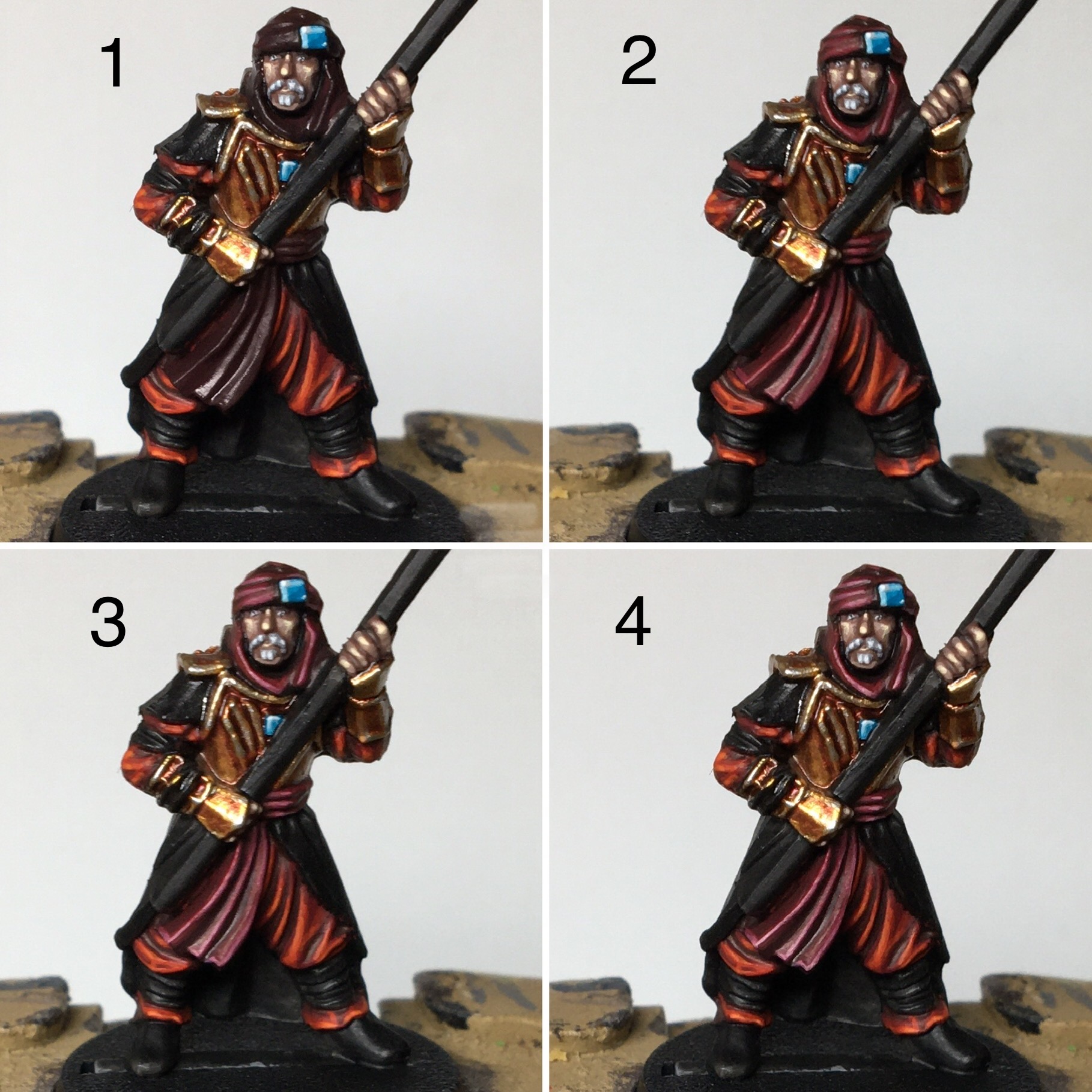 There and Back Again: Painting Warriors of Middle Earth: Harad