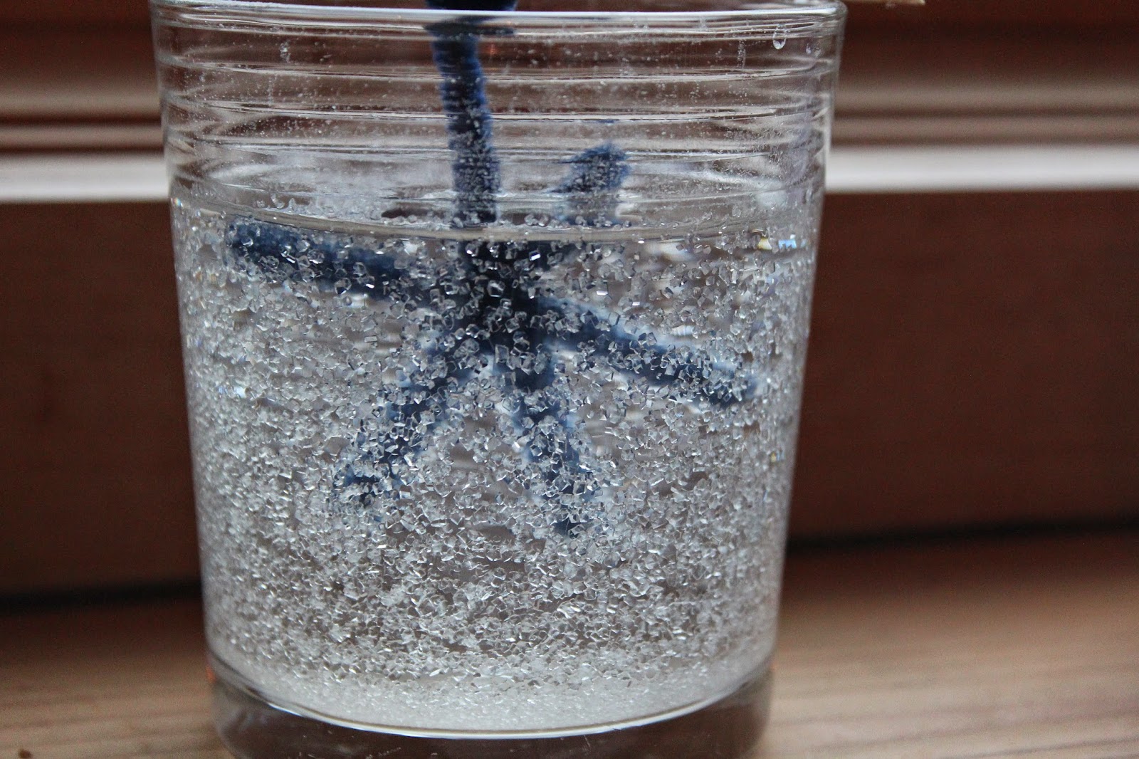 The Blue Barn: Growing Crystal Snowflakes