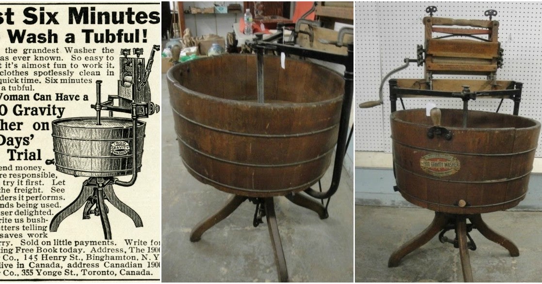 The “1900” Gravity Washer, a Six-Minute Washing Machine That Every ...