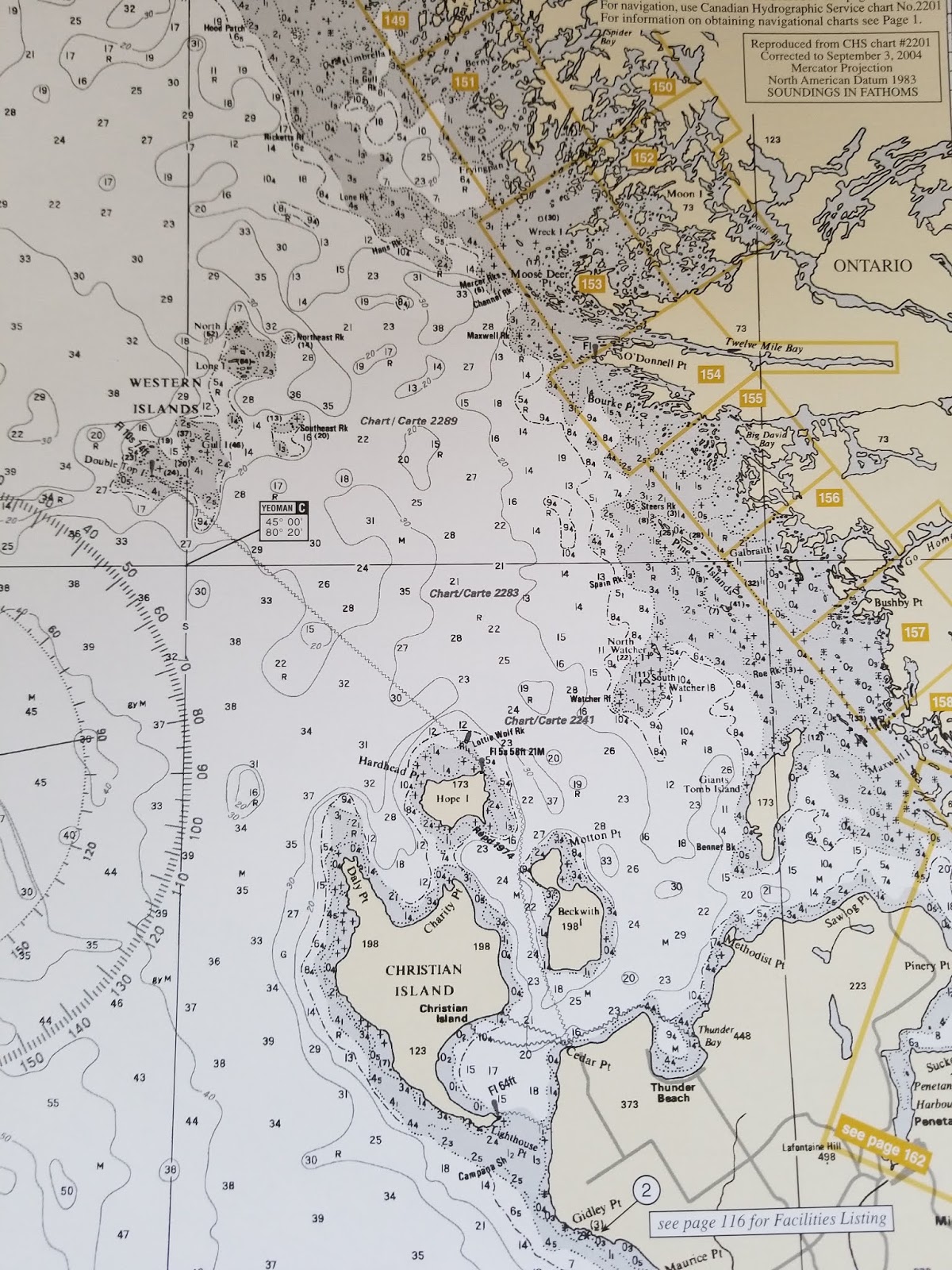 Sum Escape: Cruising the Canadian Shield. Chimney Bay, Beckwith Island ...