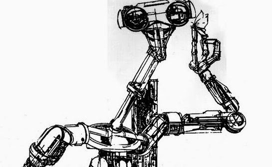 Vintage SHORT CIRCUIT Robot Concept Designs by Syd Mead « Film Sketchr