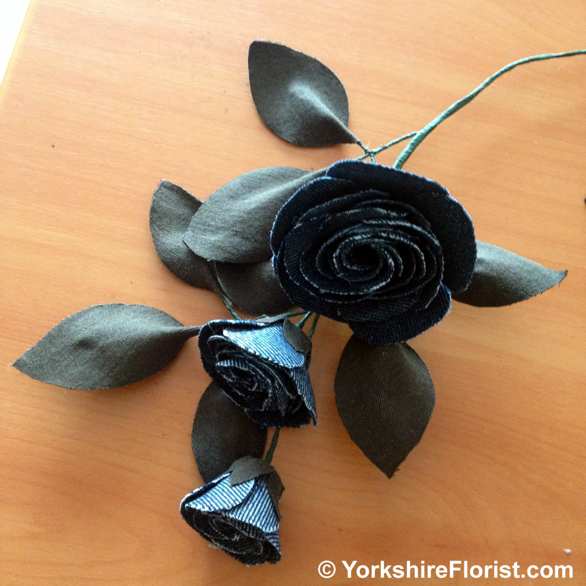 Yorkshire Florist: Denim Roses