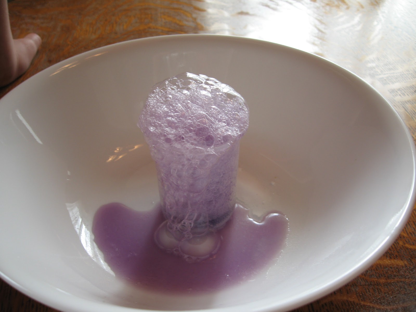 Almost Unschoolers: Color Changing Volcanic Lemonade - The Mad ...