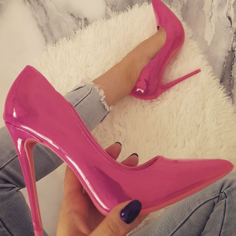Women Shoes Models: Girl high heel shoes pink models 2020 ( 25 Photo )