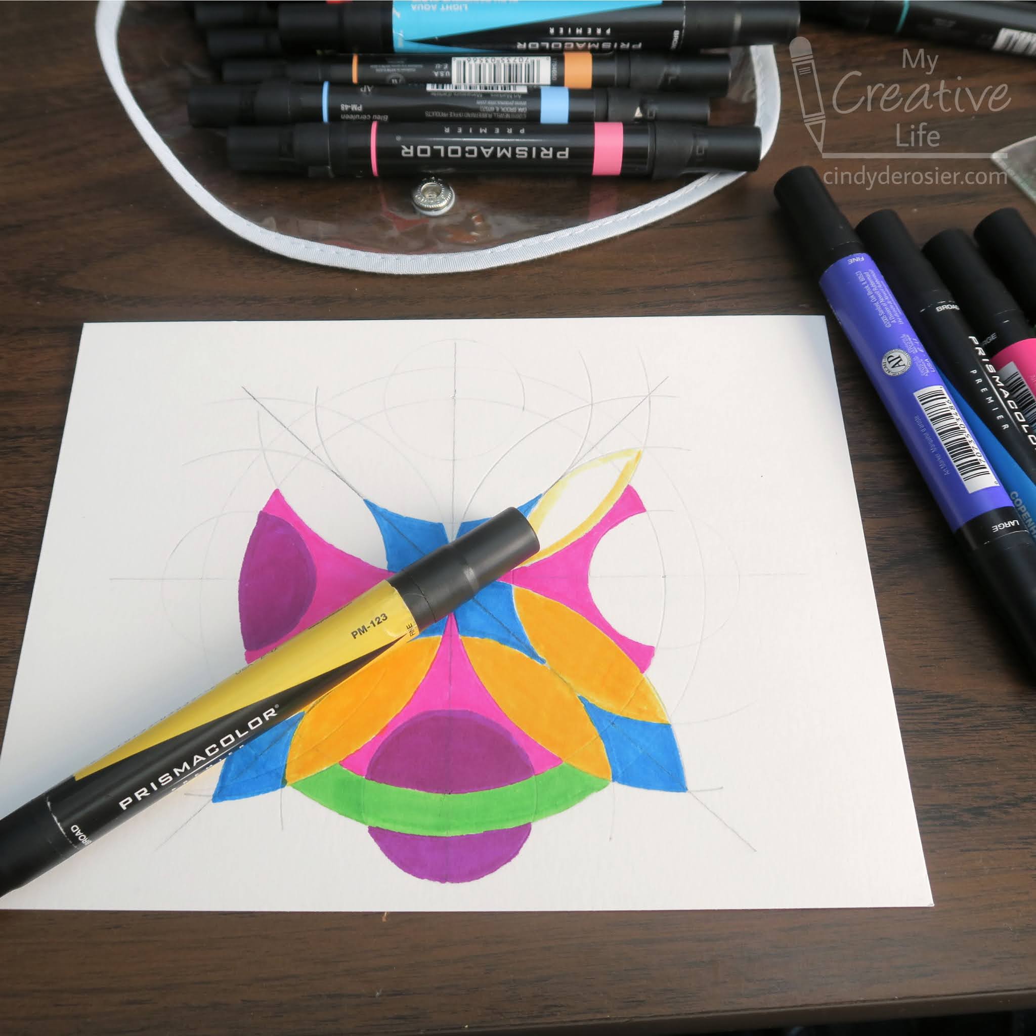 Cindy deRosier: My Creative Life: Compass Art