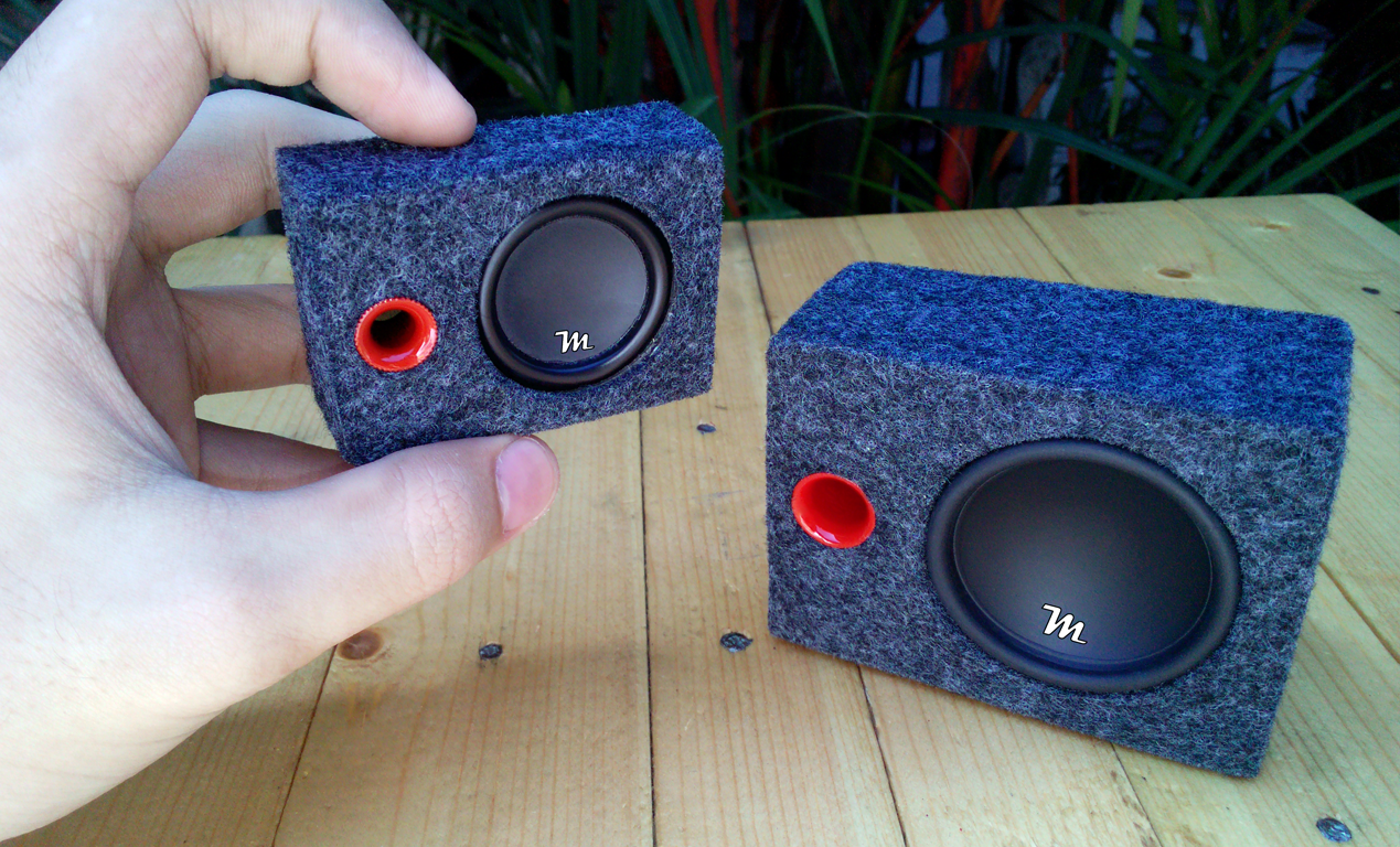DIY Mini Subwoofer: Father Son Fun Car Stereo Mini Subwoofer