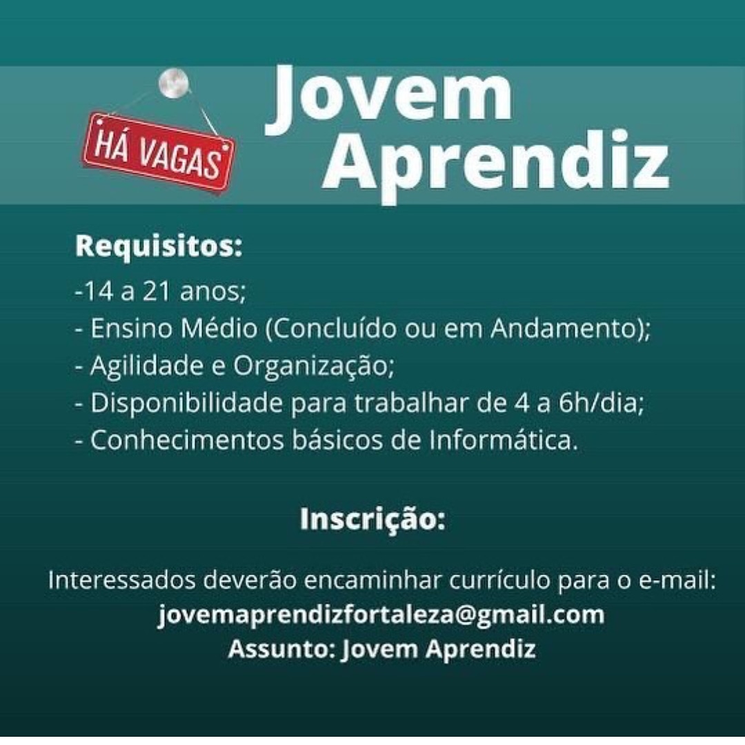JOVEM APRENDIZ