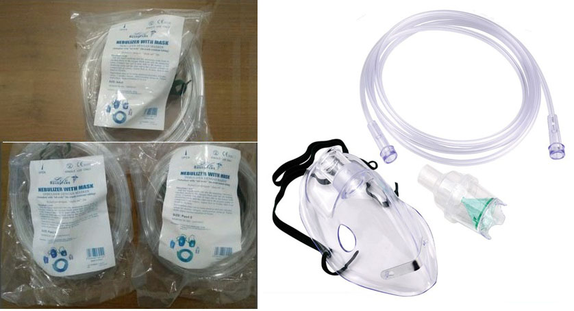 MASKER NEBULIZER DEWASA Masker Uap inhalasi Adult Inhaler Mask ...