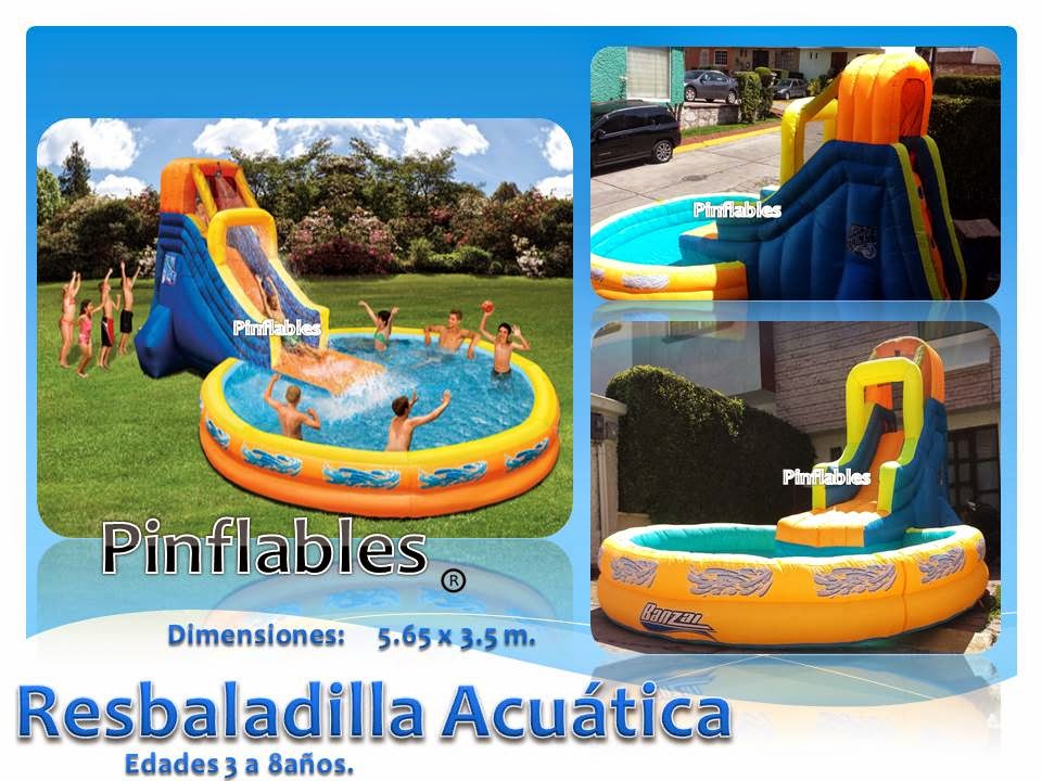 Renta de inflables Acuáticos tlalnepantla, Satelite, Atizapan, Bosaques ...