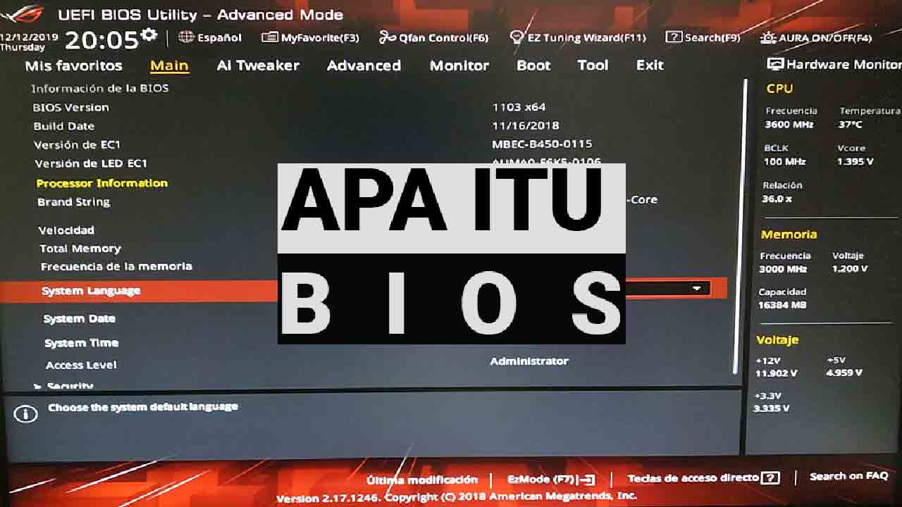 Tanpa BIOS komputer tidak menyala