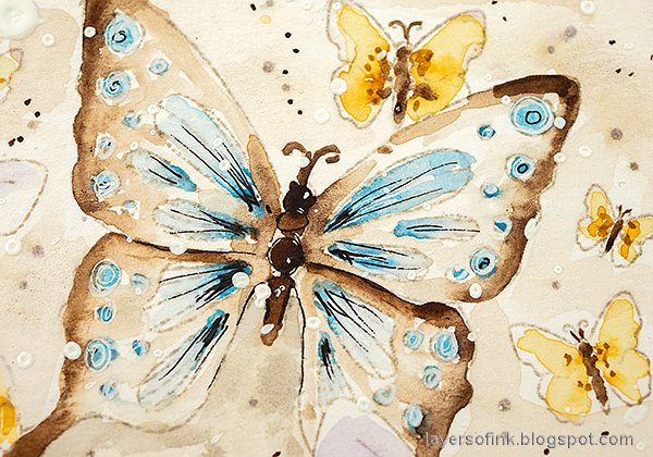 Layers of ink: Watercolor Butterflies Tutorial