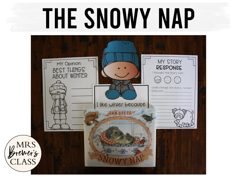 The Snowy Nap (a new Jan Brett book featuring Hedgie!) | Mrs. Bremer's ...