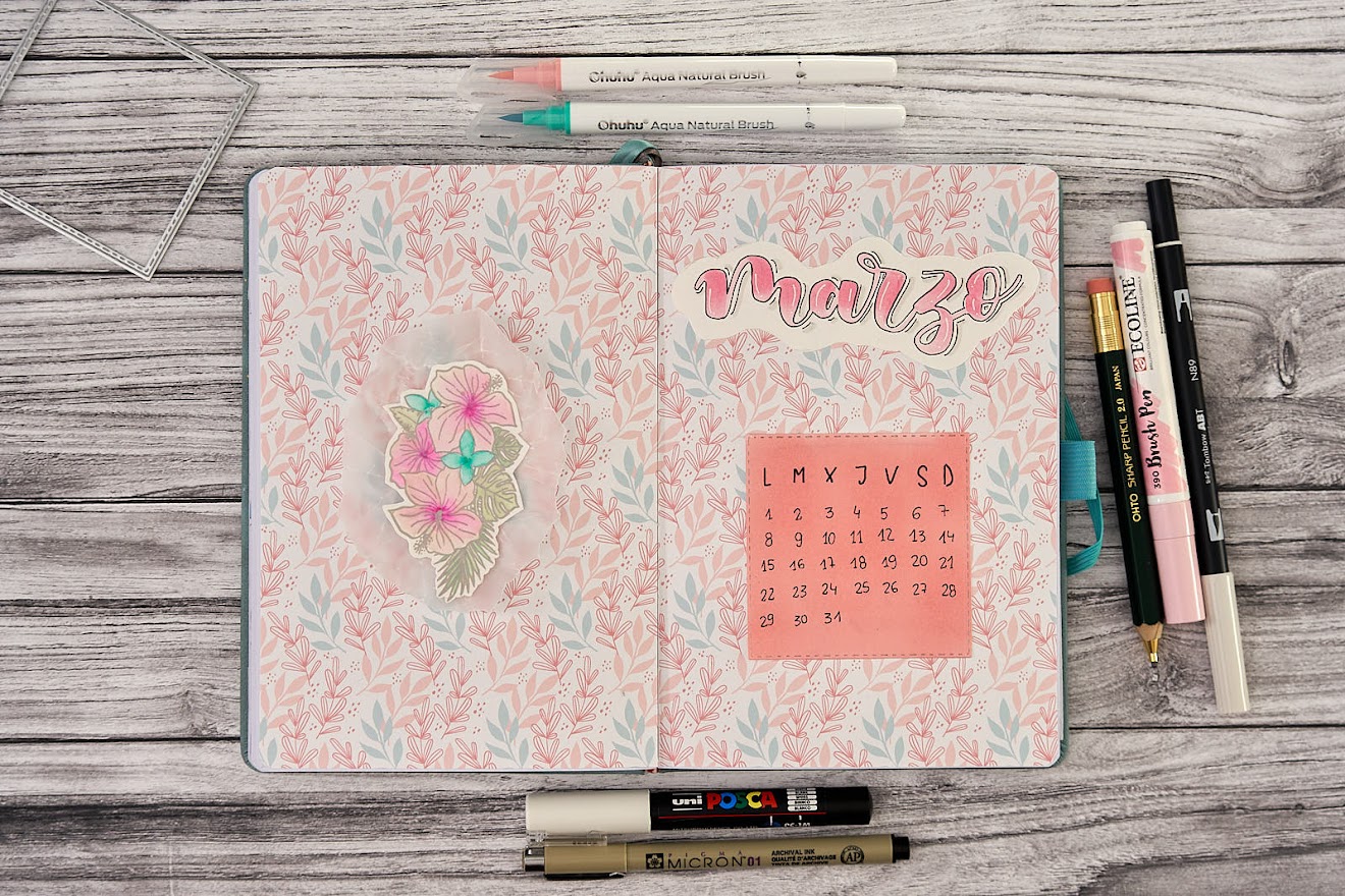 Portada Bullet Journal Junio 2021