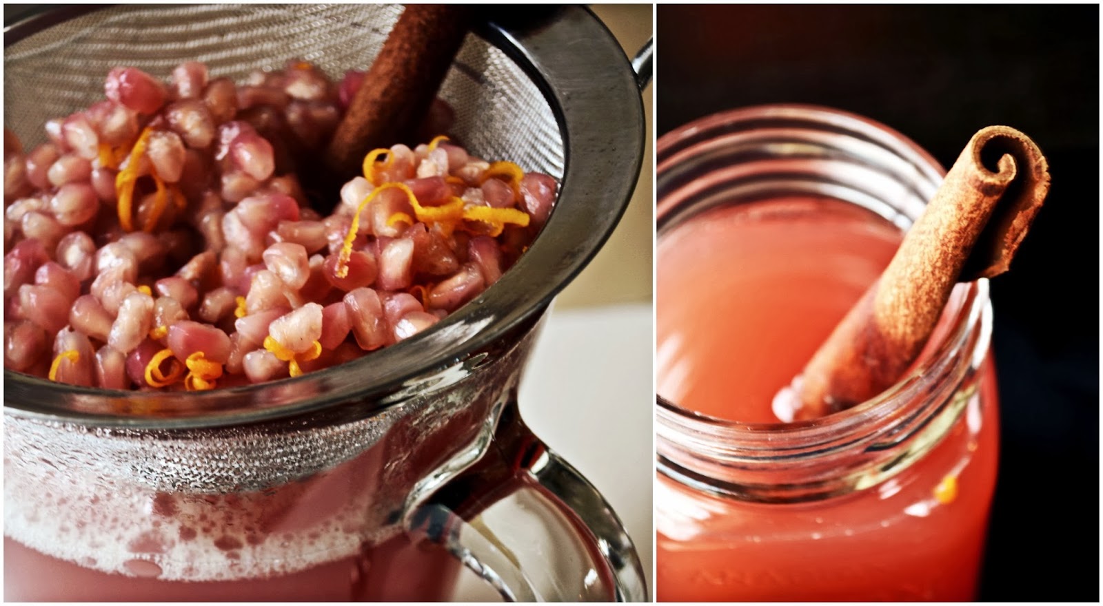 Spooky cider (apple, orange & pomegranate)