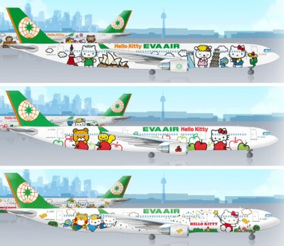 Fly with Hello Kitty airlines | JUMI