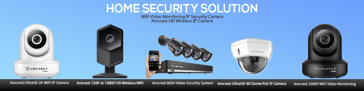 Amcrest Home Security System Collection