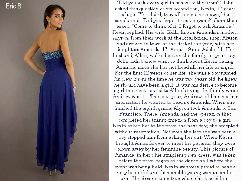 Eric S Transgender Captions The Girl Who Accepted His Prom Date