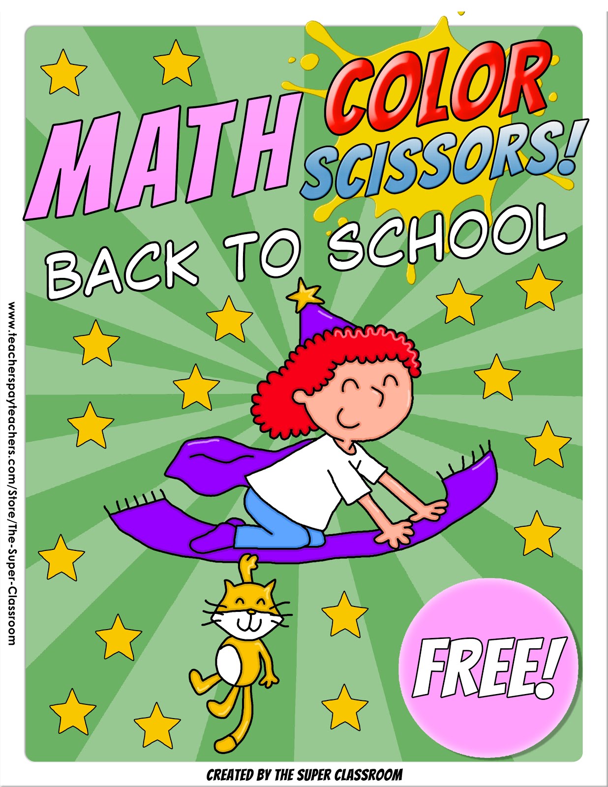 The Super Classroom: Math, Colors, Scissors - 006 - Back to School ...