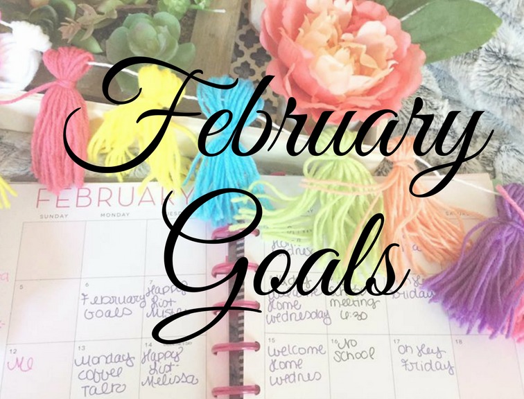 February Goals - Peaches and Willow