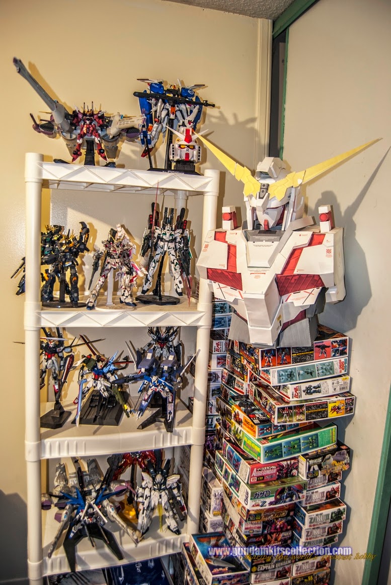 My Gundam Kits Collection
