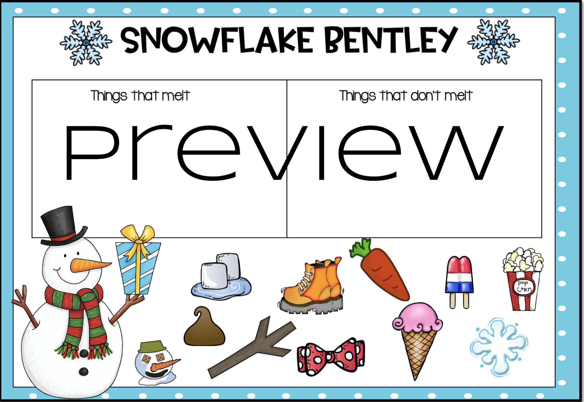 1st Grade Hip Hip Hooray!: Snowflakes...Informational Text ...Snowflake ...