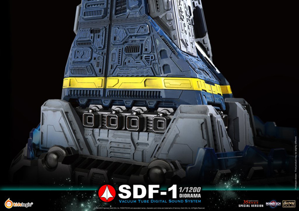 Robotech - Robotech SDF-1 Macross, Diorama Vacuum Tube Digital Sound ...