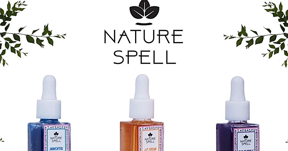 The Nature Spell Face Serums!