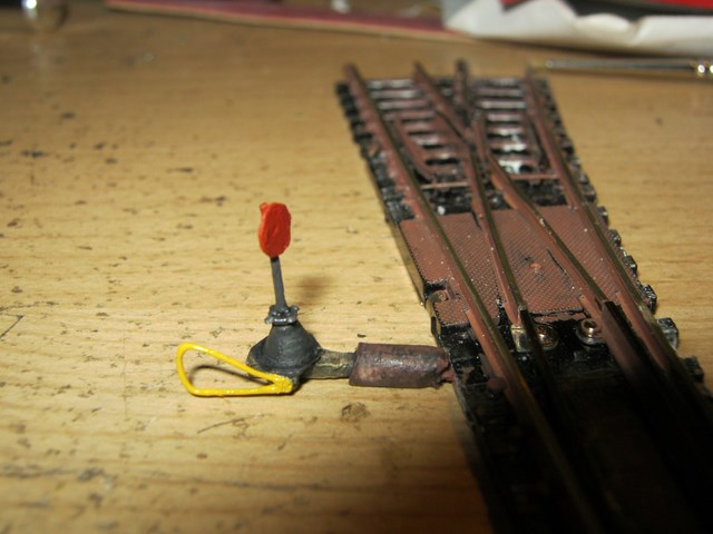 TRAIN LAYOUTS AND SMALL SCALE MODELS: Railroad Switch Stand