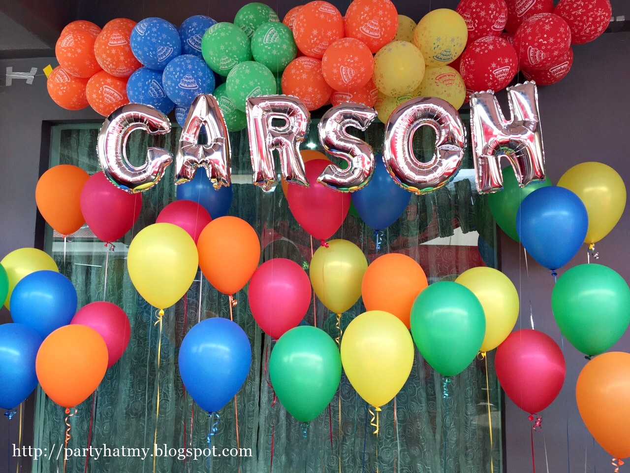 Party Hat: Sesame Street Birthday Party for Carson