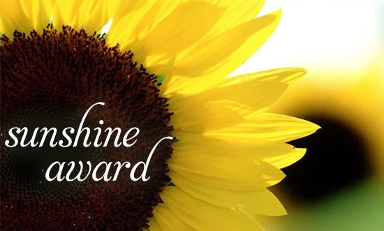 THE SUNSHINE AWARD!