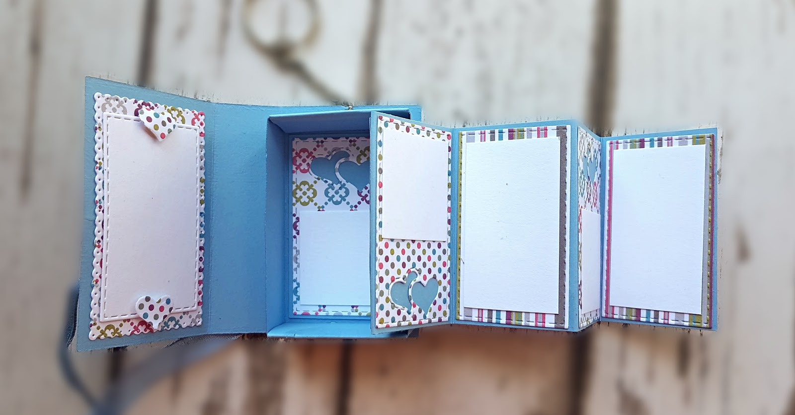 Tonic Studios Tiny Treasured Tome - mini photo keyring