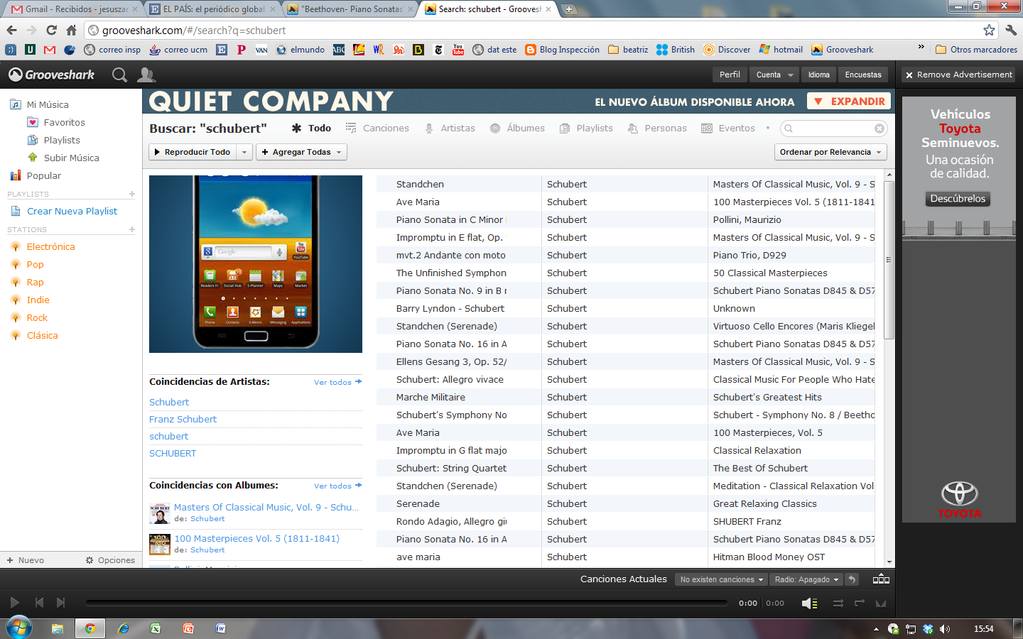 A bordo del Otto Neurath: GROOVESHARK