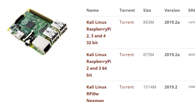 Group 3 Web Of Things: Kali Linux 2019.2 On the Raspberry Pi Zero W H