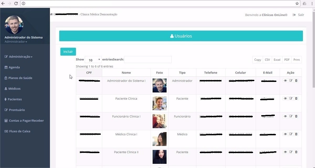 Sistema Software Php Clínicas Médicas Online Mysql - Cria Sistemas
