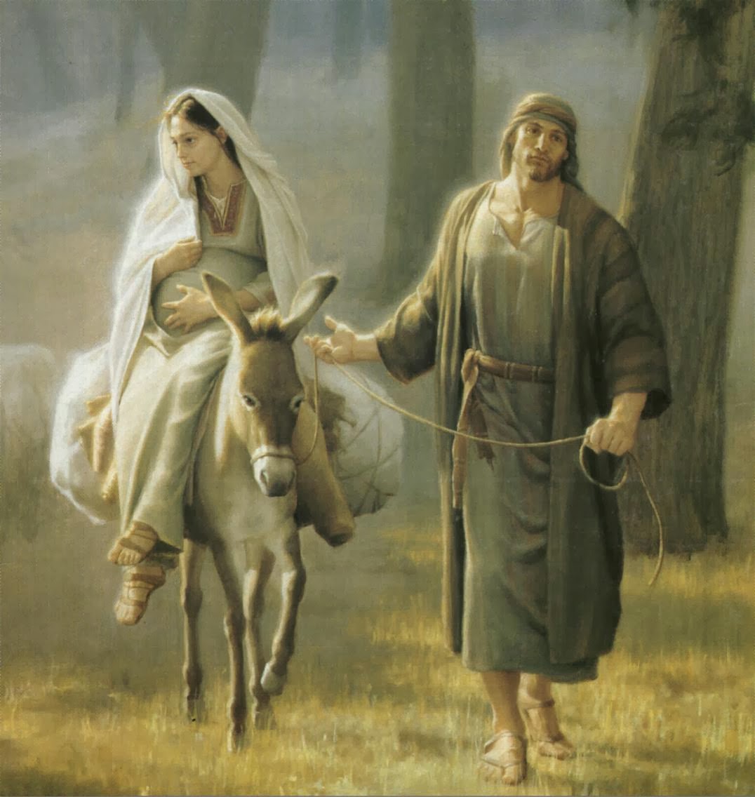 CeCi .-: Jose y María, buscando lugar para que nazca Jesús