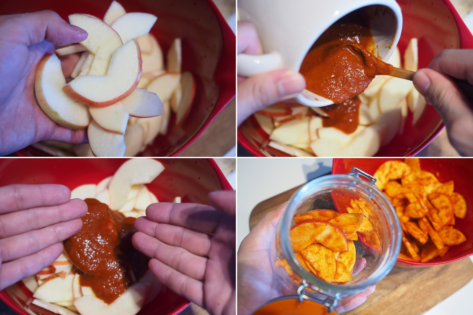 Korean Recipes Blog Danielland: The Fruit Kimchi Recipe From Korean.