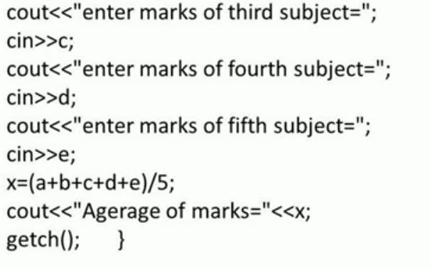 Mathematics and C++: c++ programe part 2