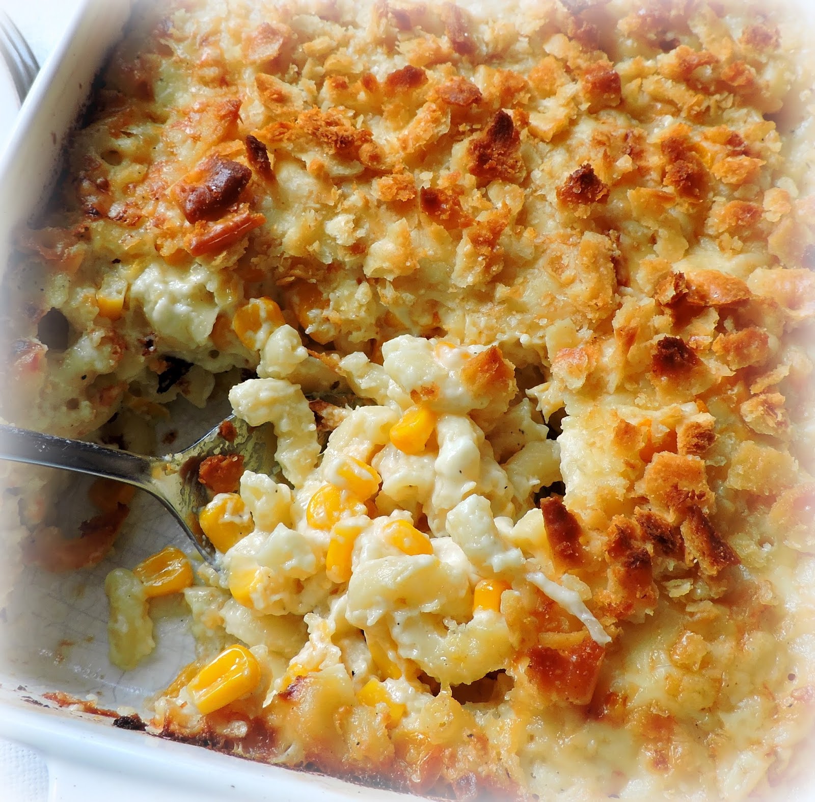 Creamy Sweetcorn Mac & Cheese | The English Kitchen