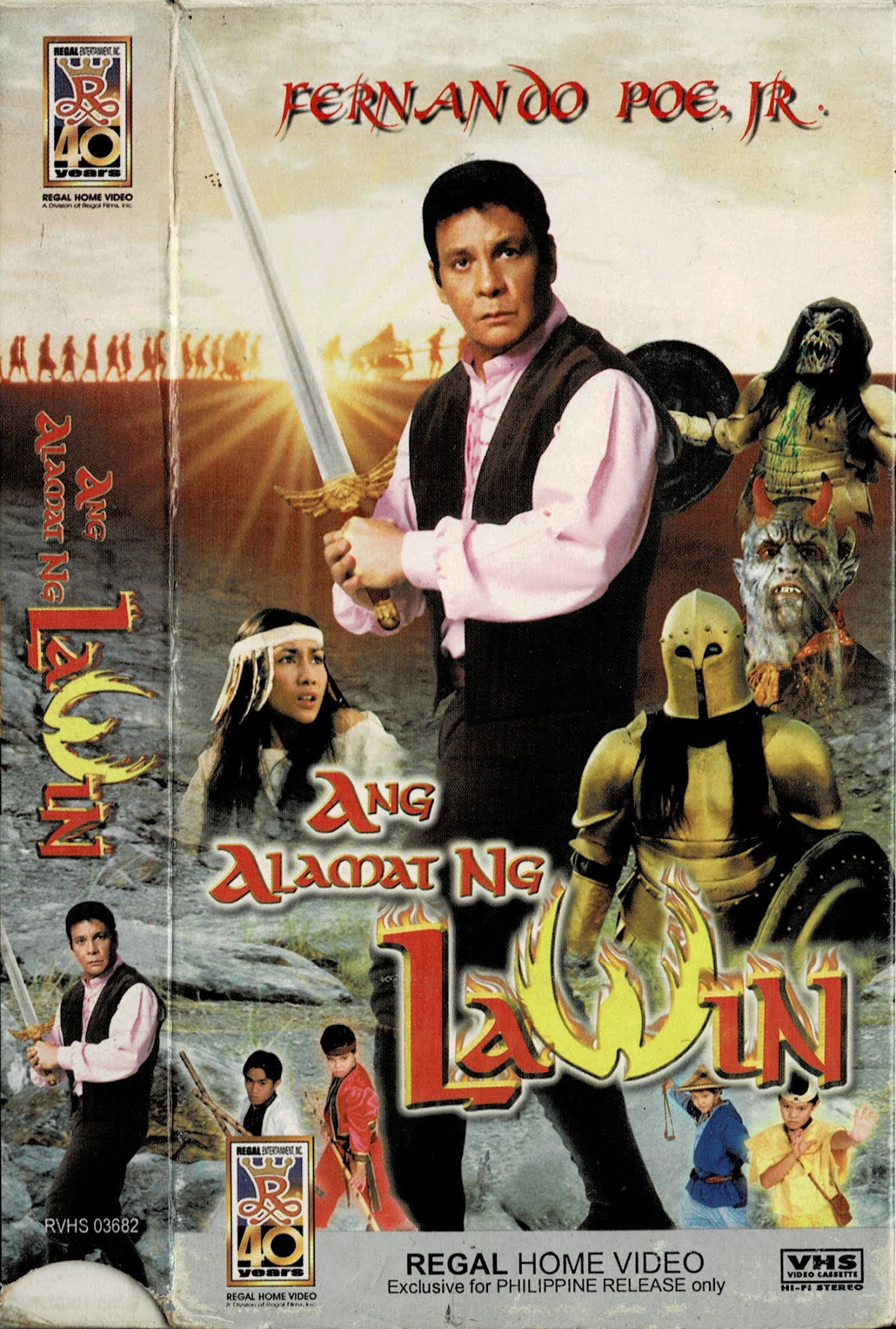 Different Collections: VHS Tape Collection - FERNANDO POE JR. (FPJ) MOVIES