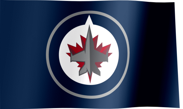 Winnipeg Jets Fan Flag (GIF) - All Waving Flags