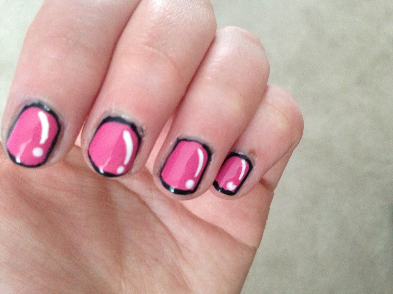 Nail Diary: Animated Cartoon Nails