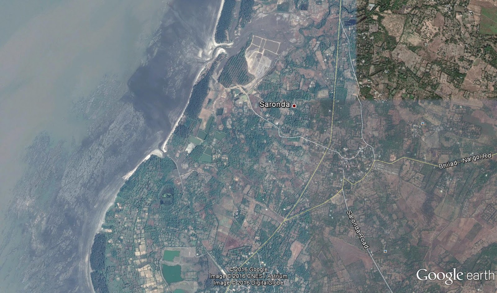 Cargo Port Protest. કાર્ગો પોર્ટ નો સ્થાનિક ગામો દ્વ્રારા વિરોધ : Maps ...