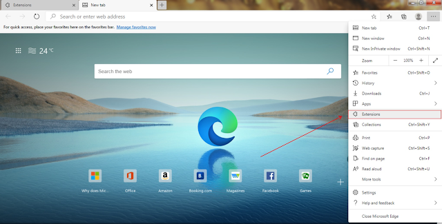 How to save open tabs for later in Microsoft Edge?