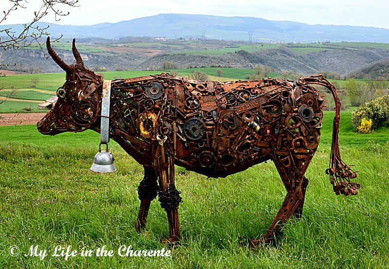 My Life in the Charente: Aveyron- the brilliant sculptures of André Debru