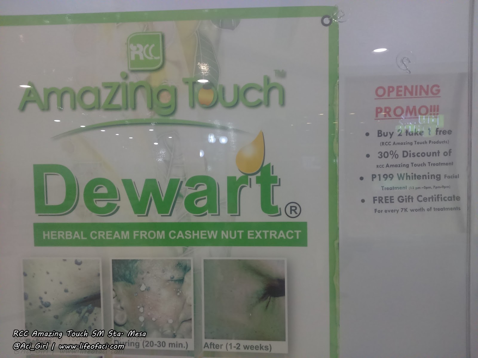 24th Branch of RCC Amazing Touch Clinic Open's at SM Sta Mesa. Avail ...