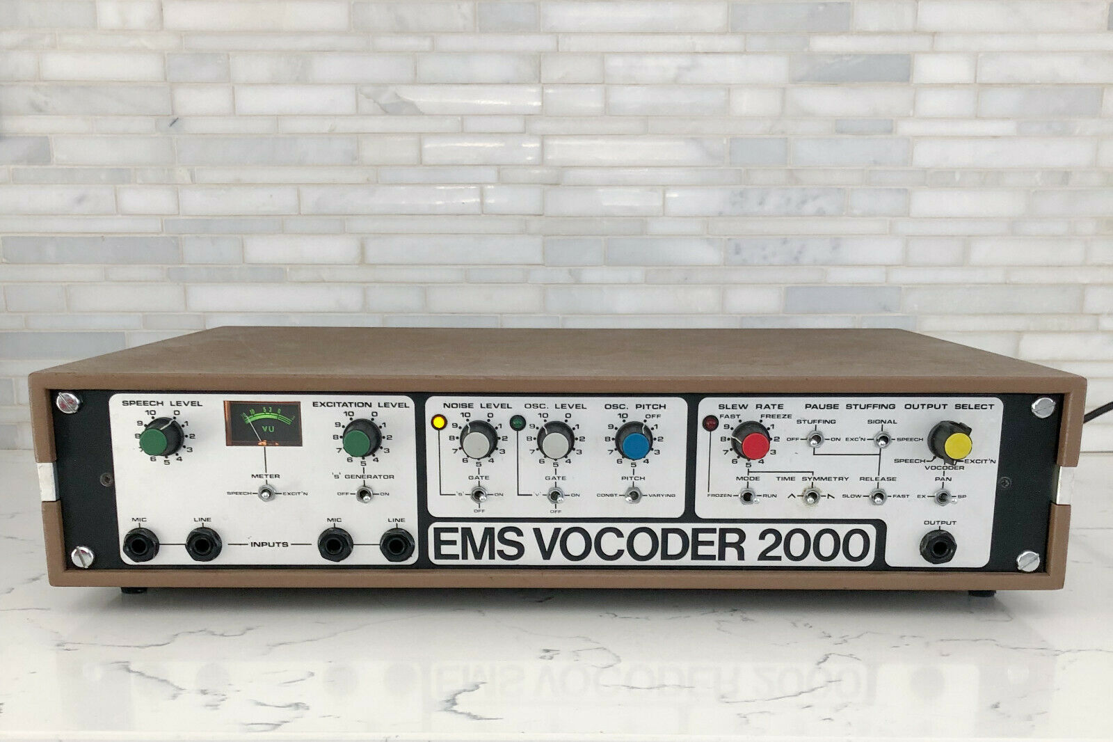 MATRIXSYNTH: EMS Vocoder 2000 SN 12066