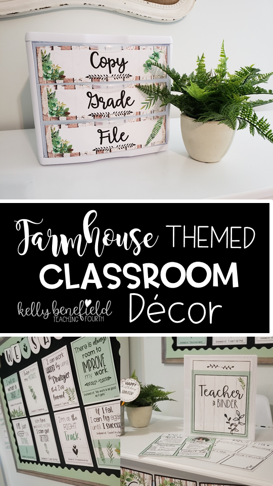Warm and Welcoming Farmhouse Themed Classroom Ideas - Teaching Fourth ...