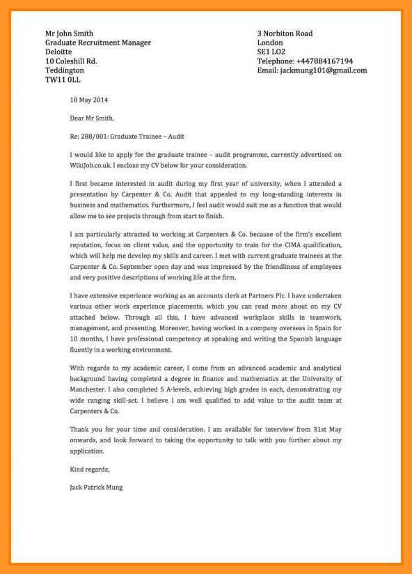 Business Letter Format Australia - Birthday Letter