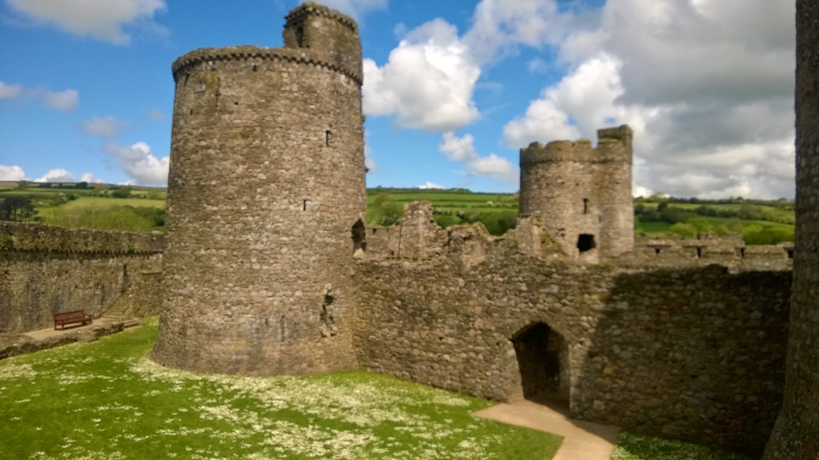 A New Life in Wales: A visit to Kidwelly Castle